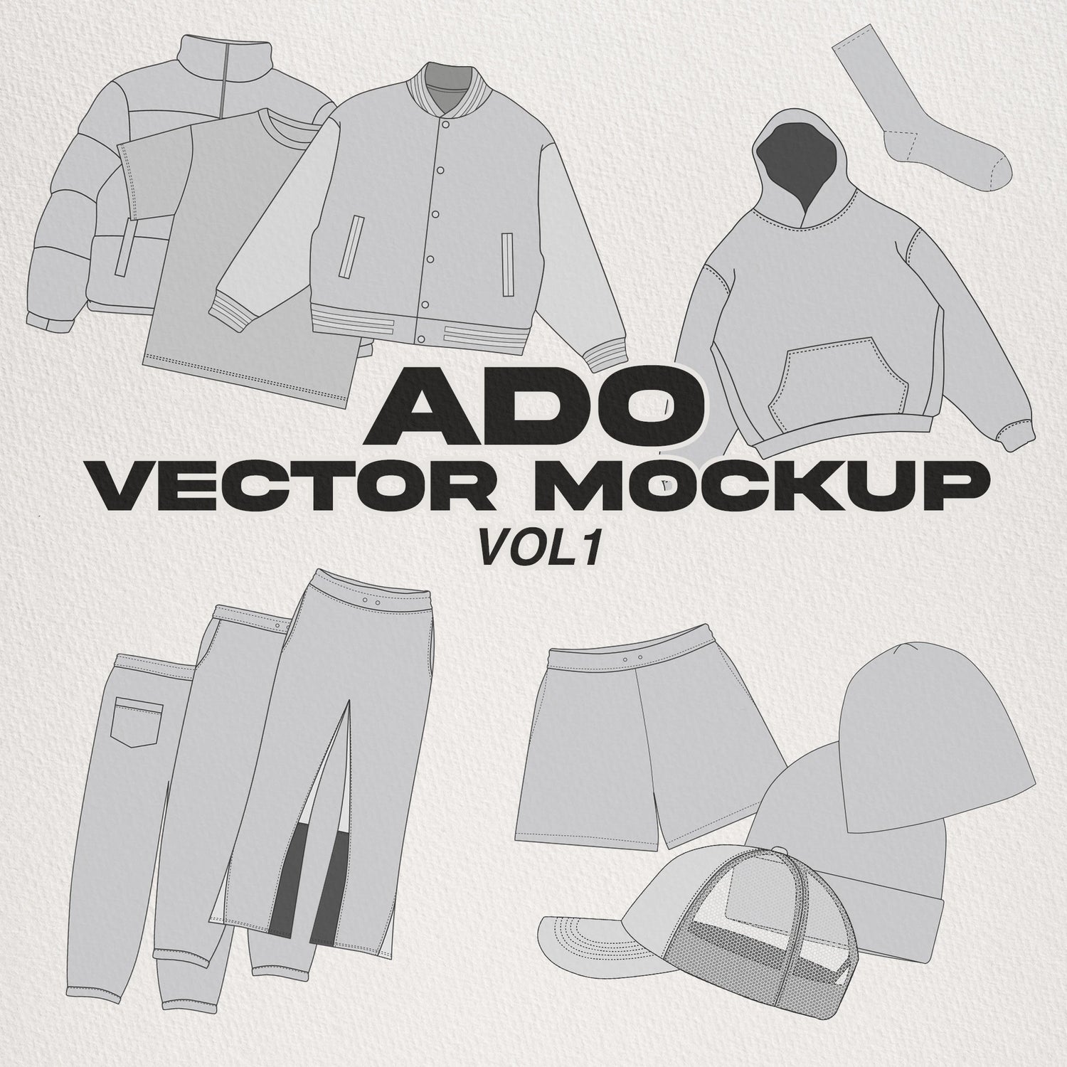 Shop Digital Mockups, Vectors, Fonts & More | adoarchive